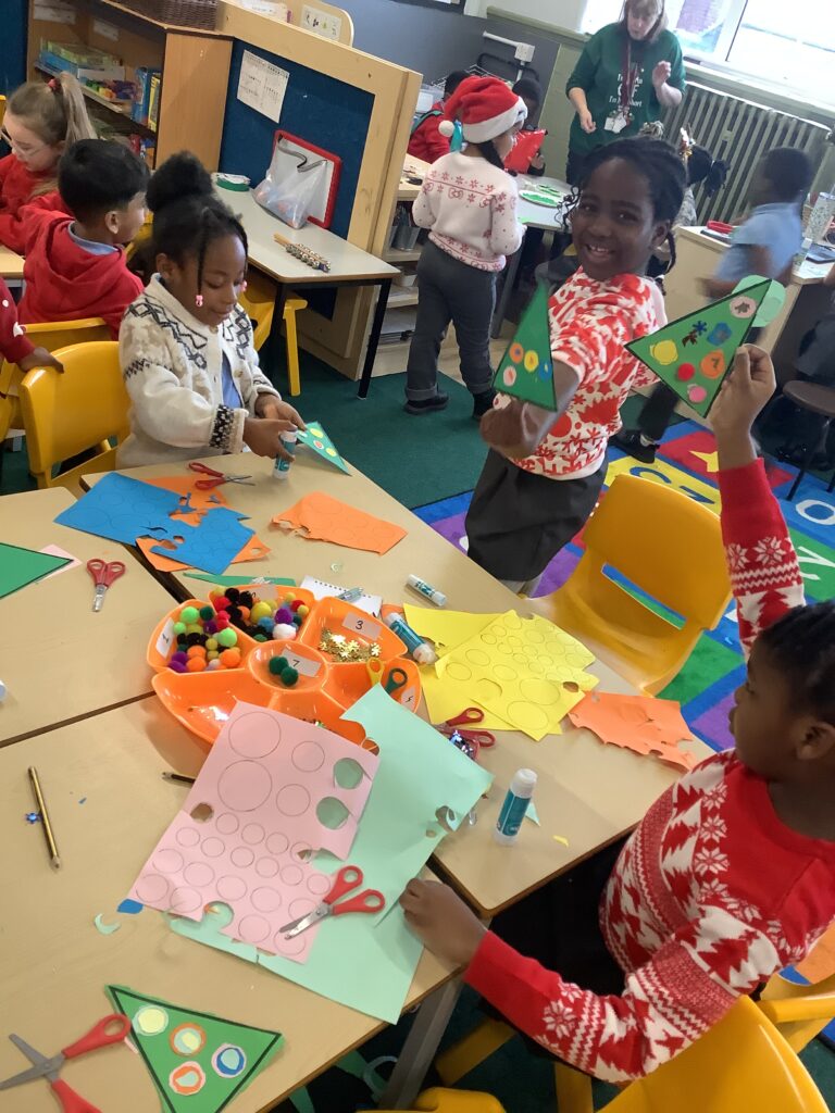 Christmas craft day – Corpus Christi Catholic Primary School, Gateshead